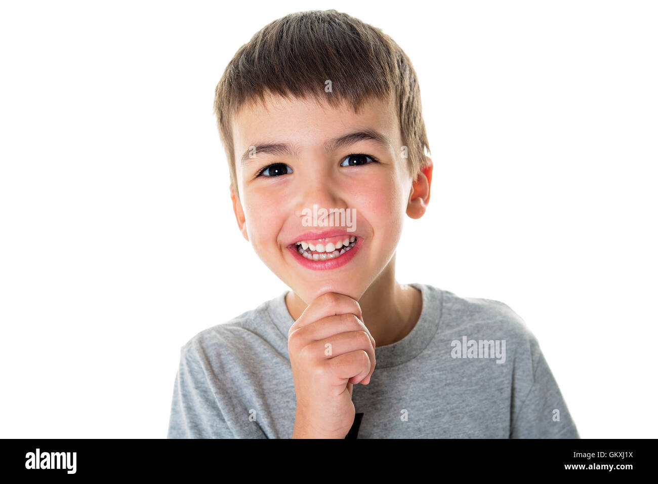 Adorable kid over with background Stock Photo - Alamy