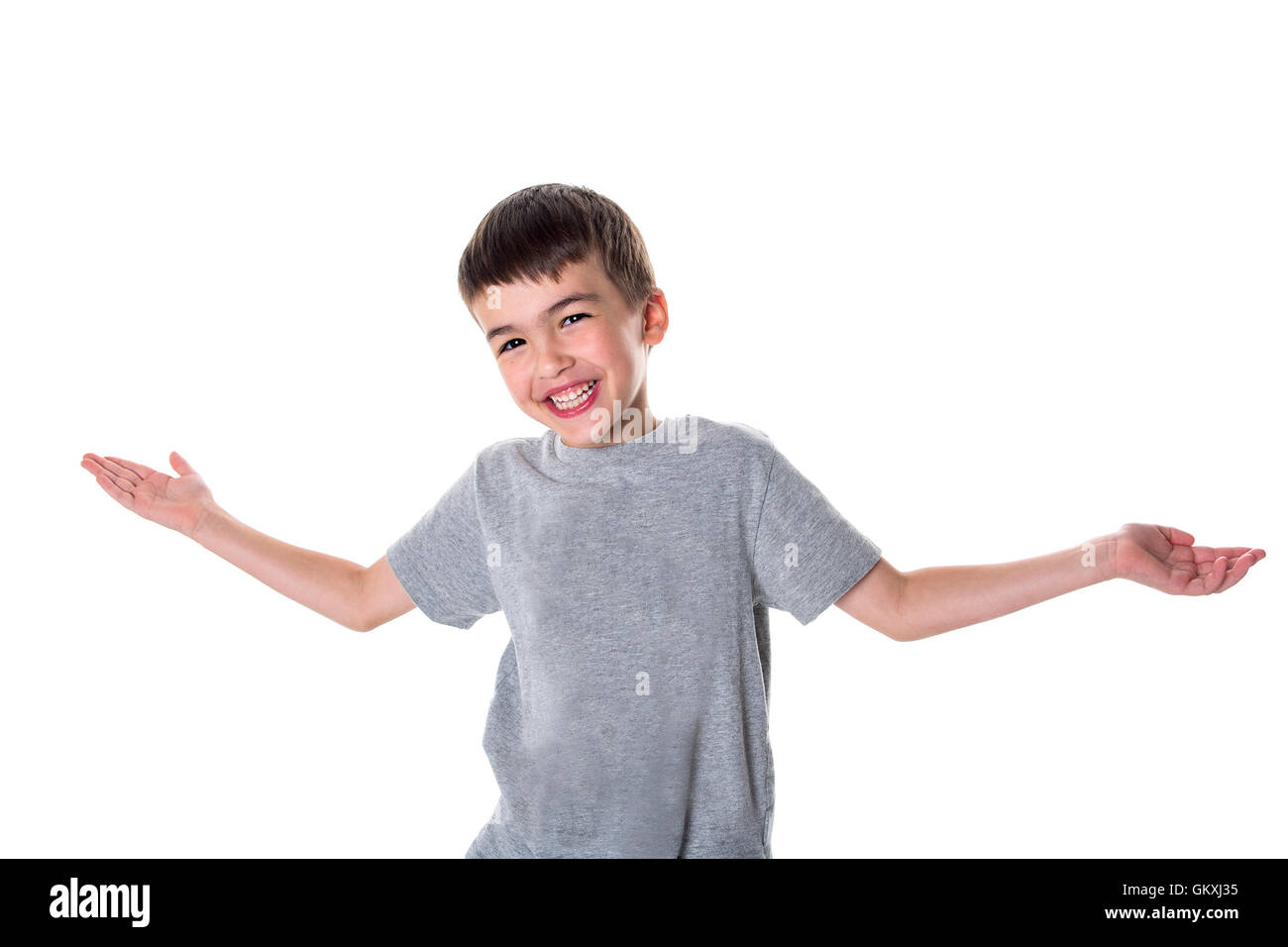 Adorable kid over with background Stock Photo - Alamy