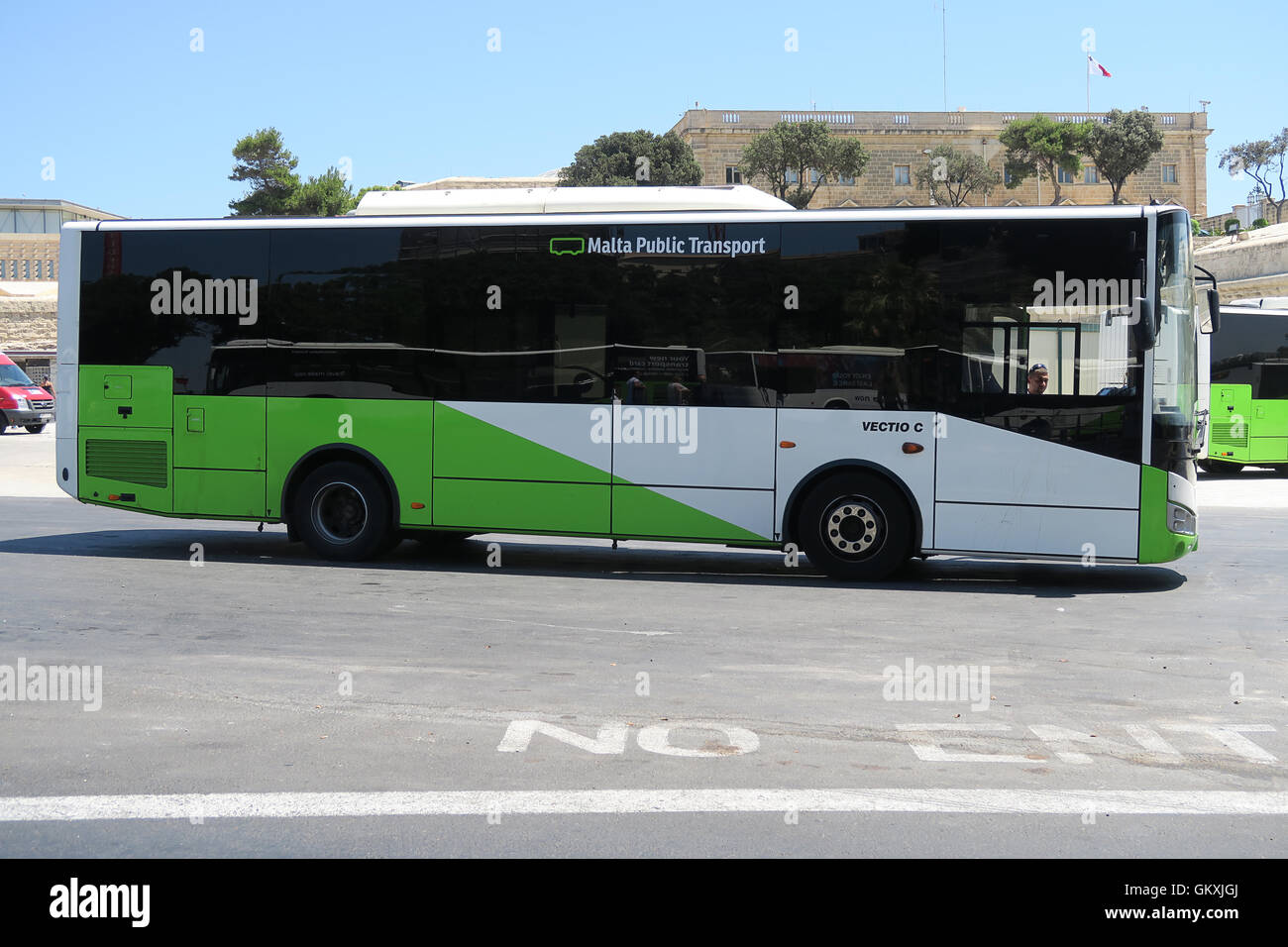 Malta bus stop malta bus hi-res stock photography and images - Alamy