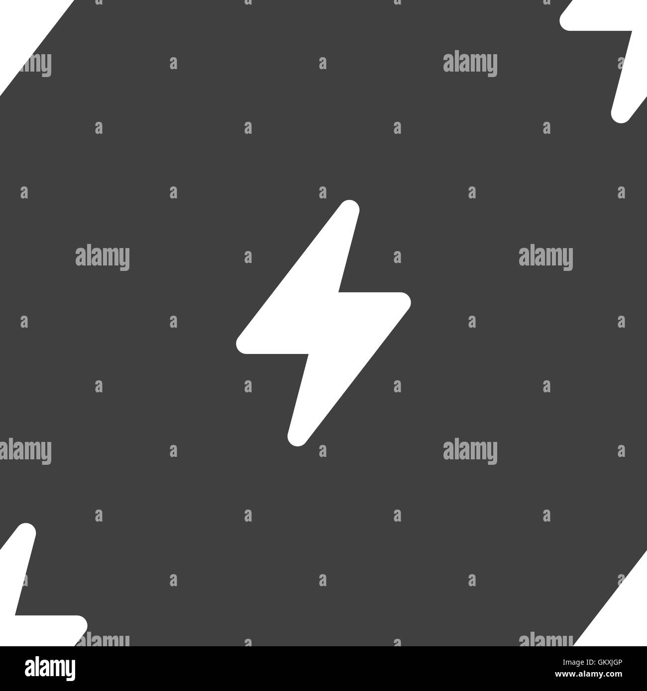 Electrical flash sign Black and White Stock Photos & Images - Alamy