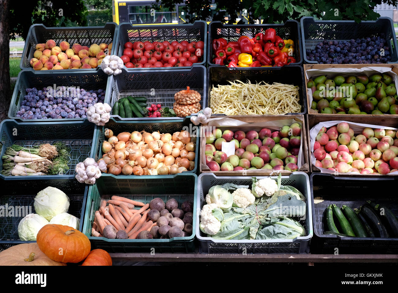 Polish food market hi-res stock photography and images - Alamy
