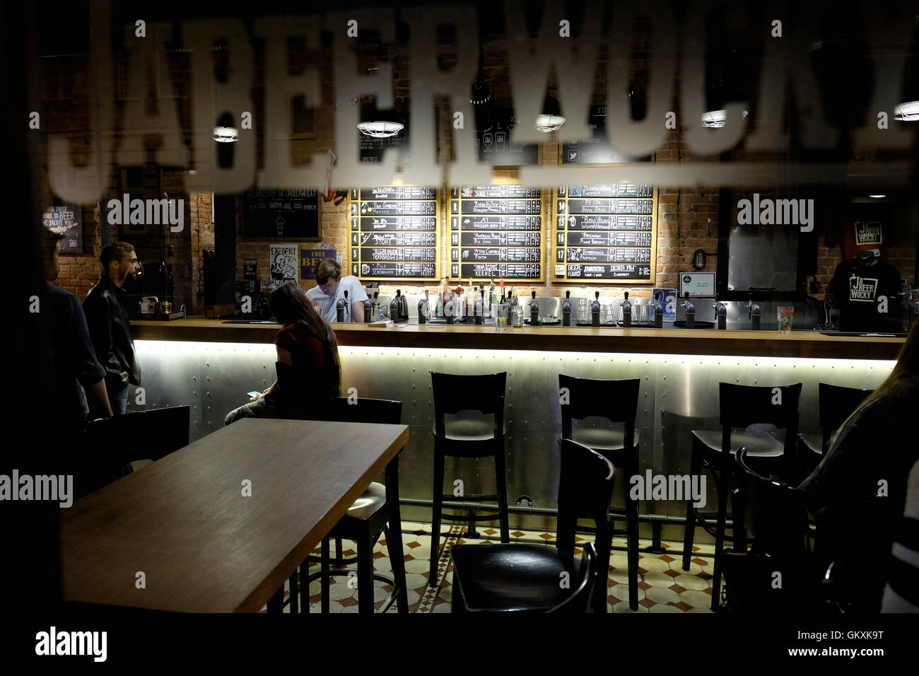 View of Jabeerwocky Craft Beer Pub a multi tap beer parlour in ...