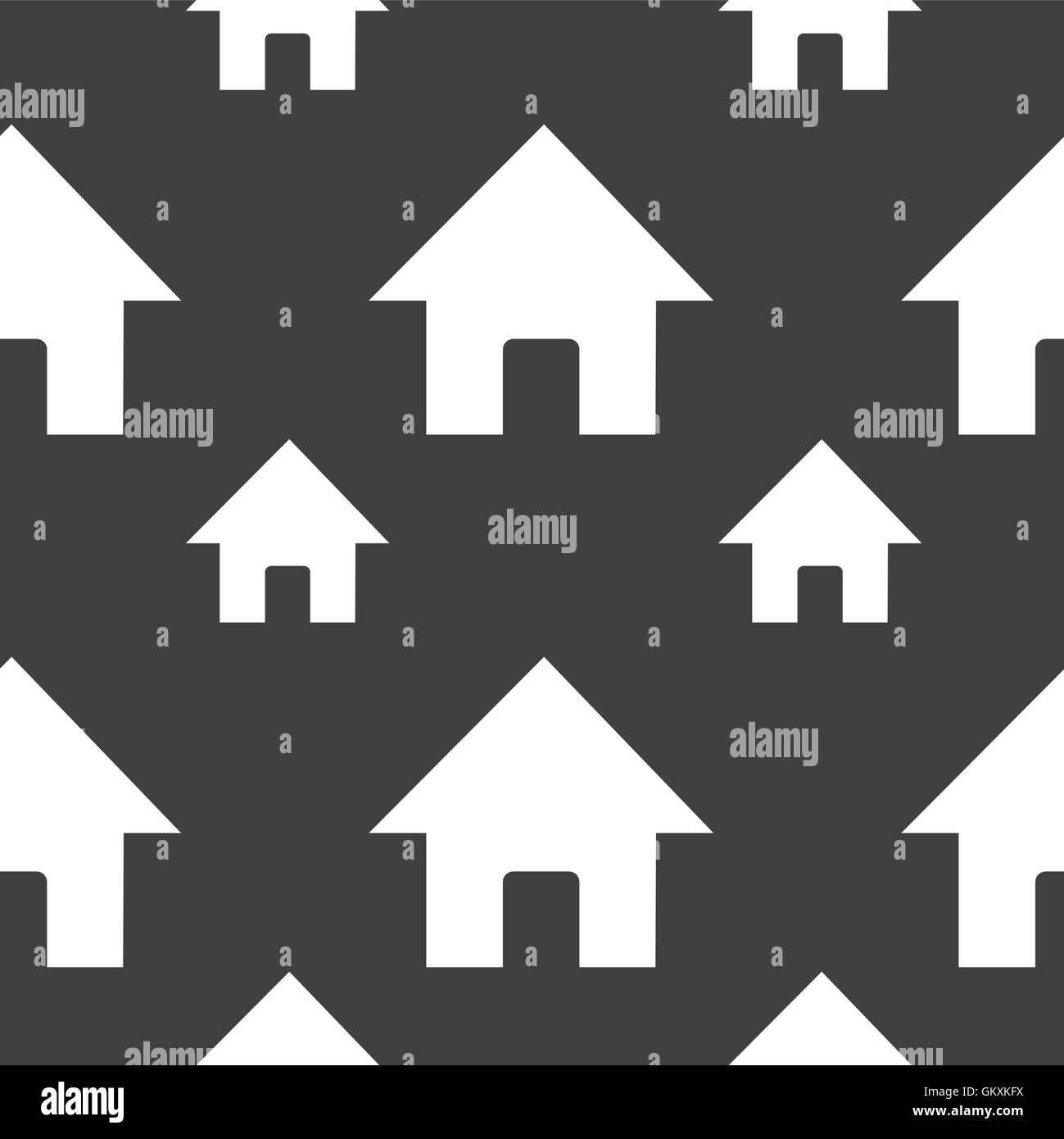 Home, Main page icon sign. Seamless pattern on a gray background ...