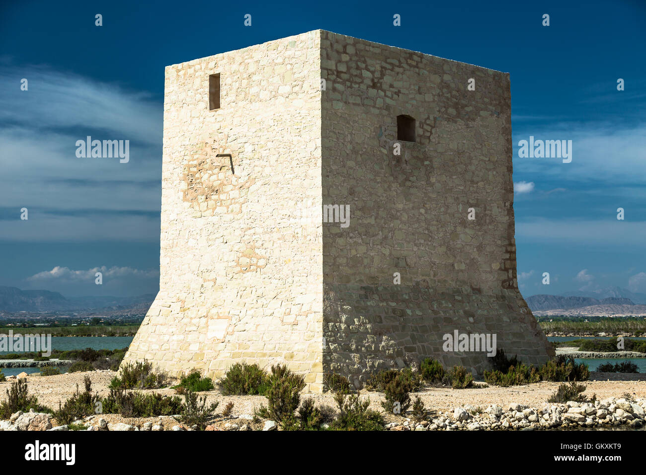 Old abandoned watchtower in spain hi-res stock photography and images ...