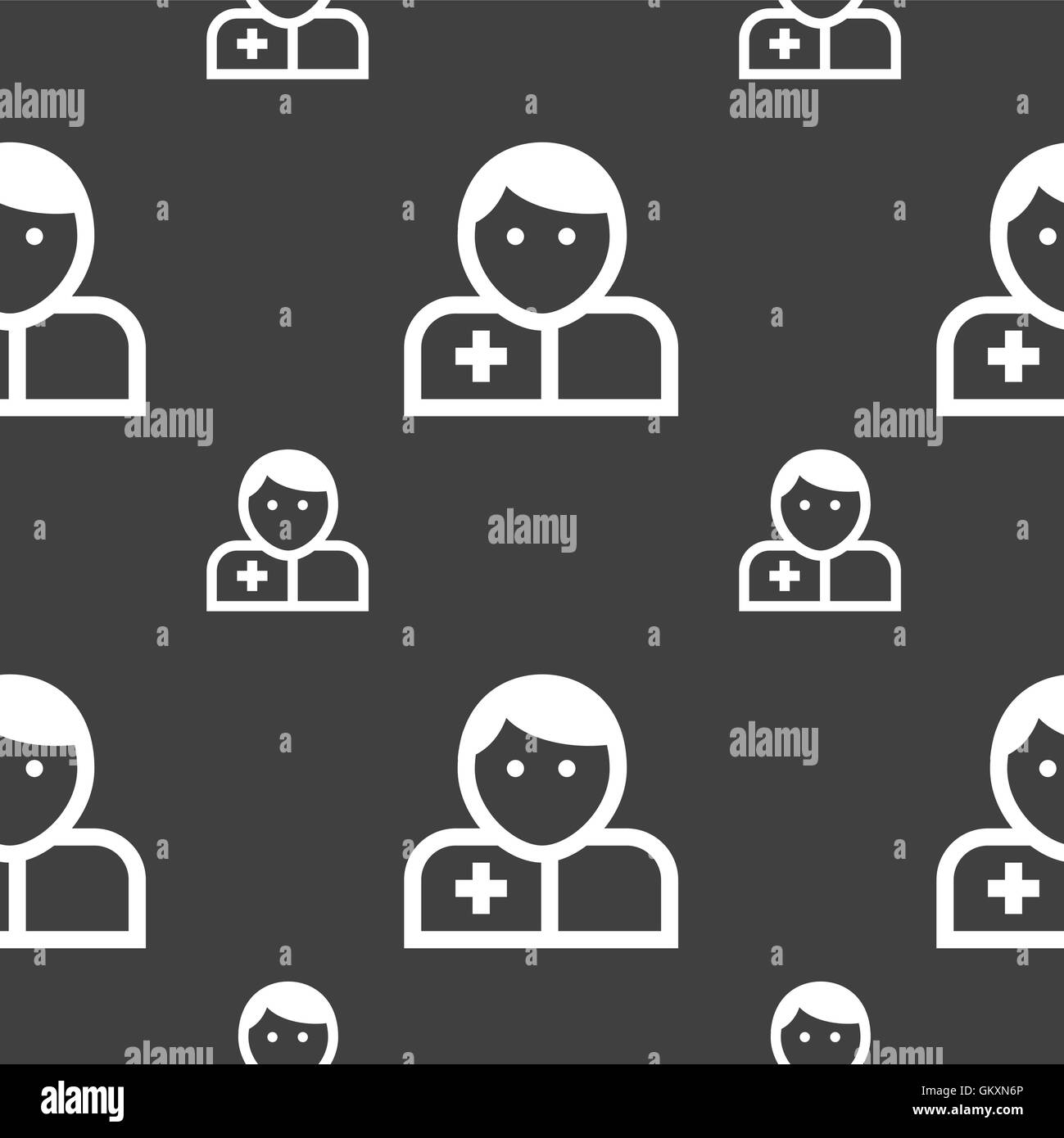 Doctor icon hi-res stock photography and images - Alamy