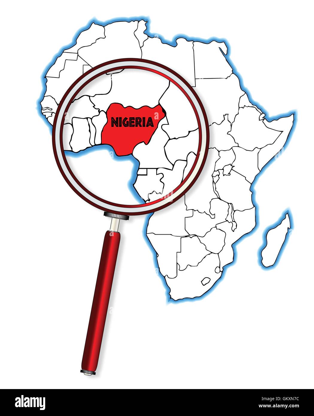 Africa african nigeria red hi-res stock photography and images - Alamy