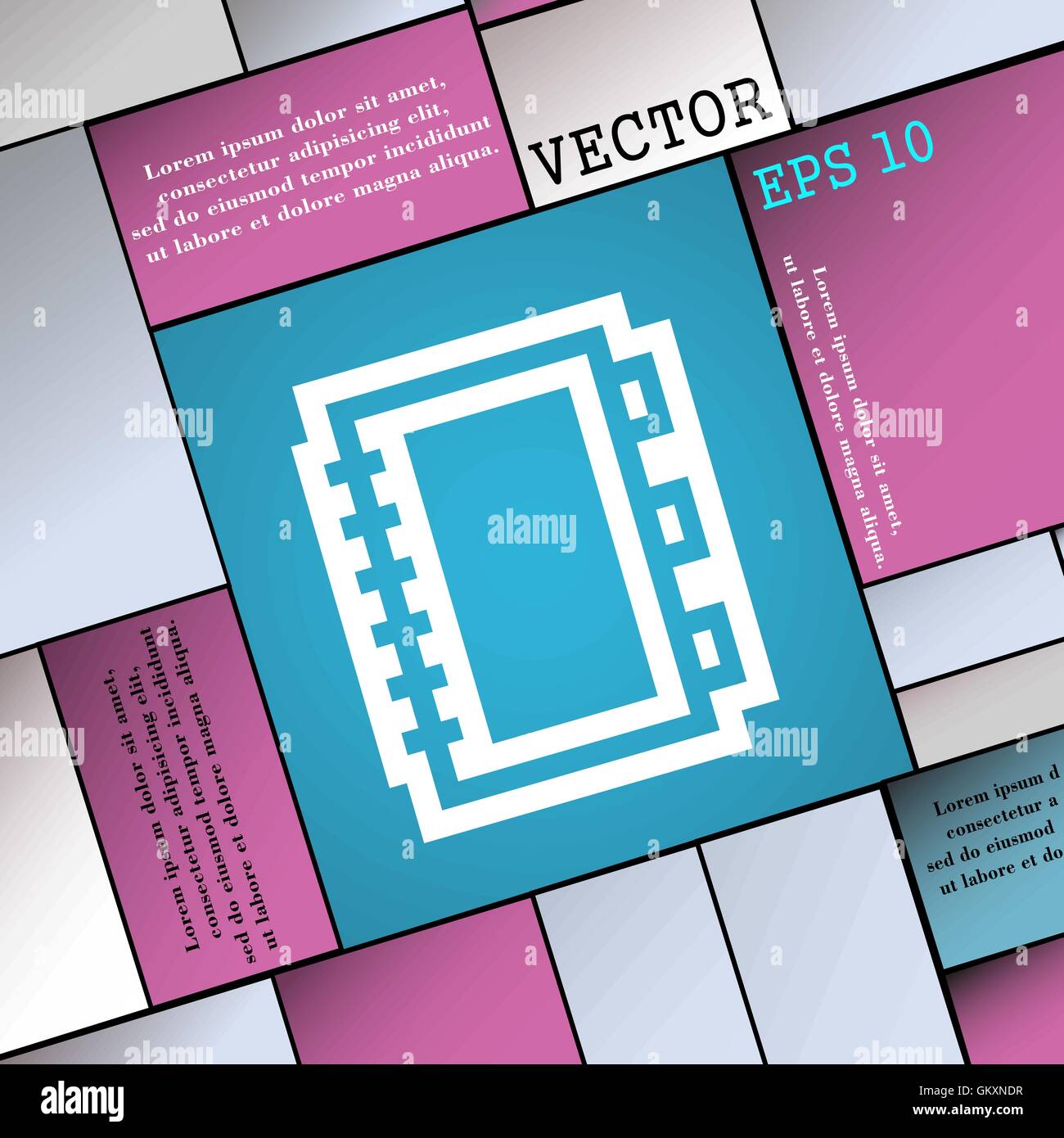 Book icon sign. Modern flat style for your design. Vector Stock Vector ...