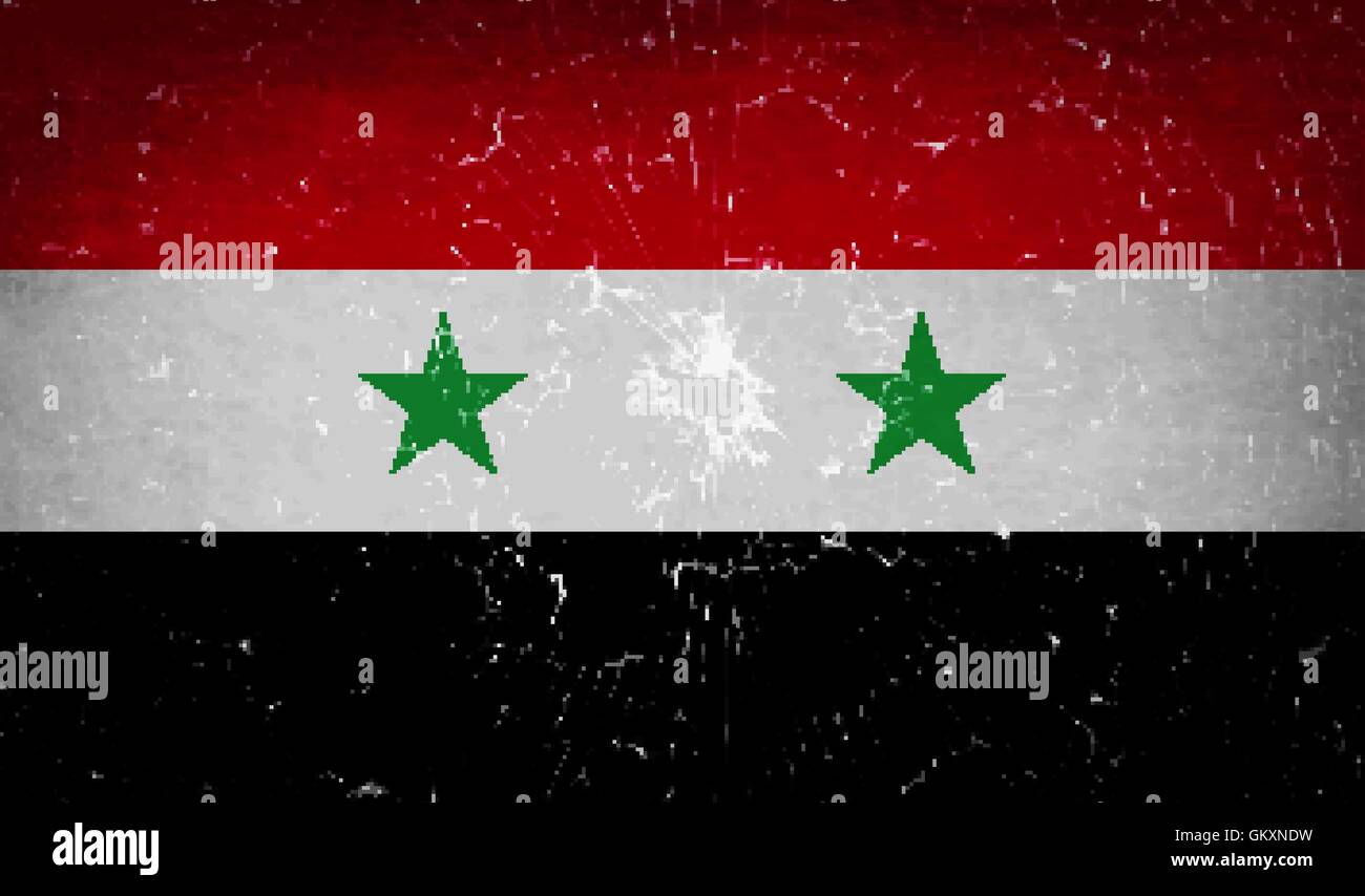 Flags Syria with broken glass texture. Vector Stock Vector Image & Art ...