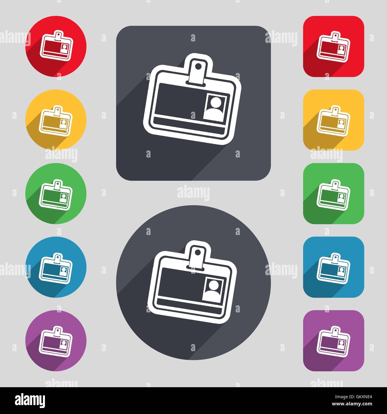 Man woman user vector buttons hi-res stock photography and images - Alamy