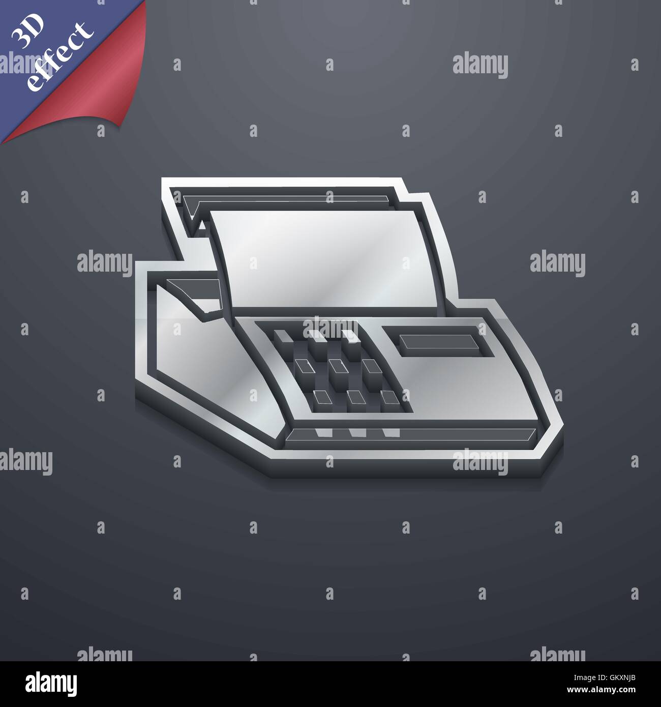 Register on line 3d Stock Vector Images - Alamy