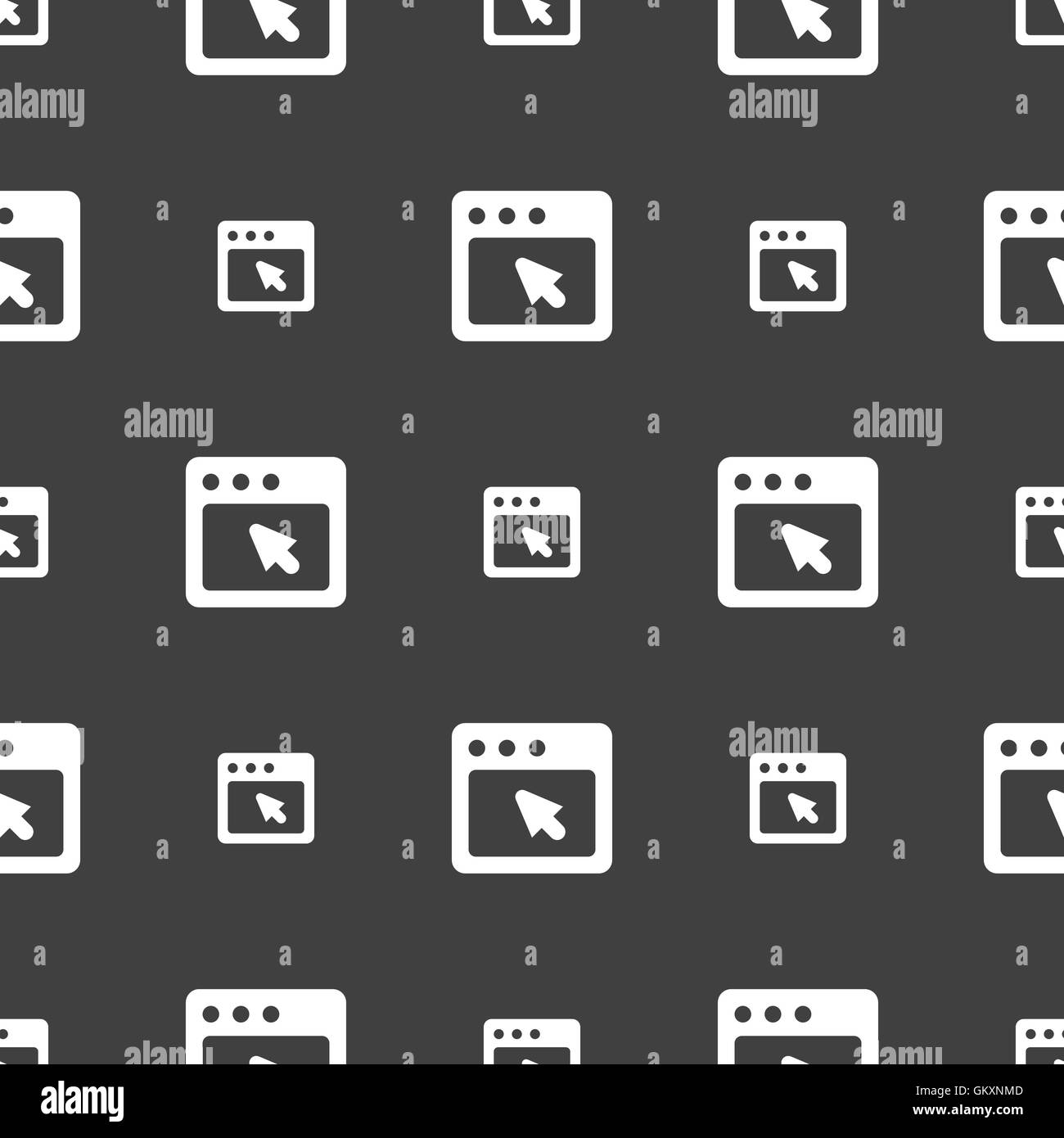 the dialog box icon sign. Seamless pattern on a gray background. Vector ...
