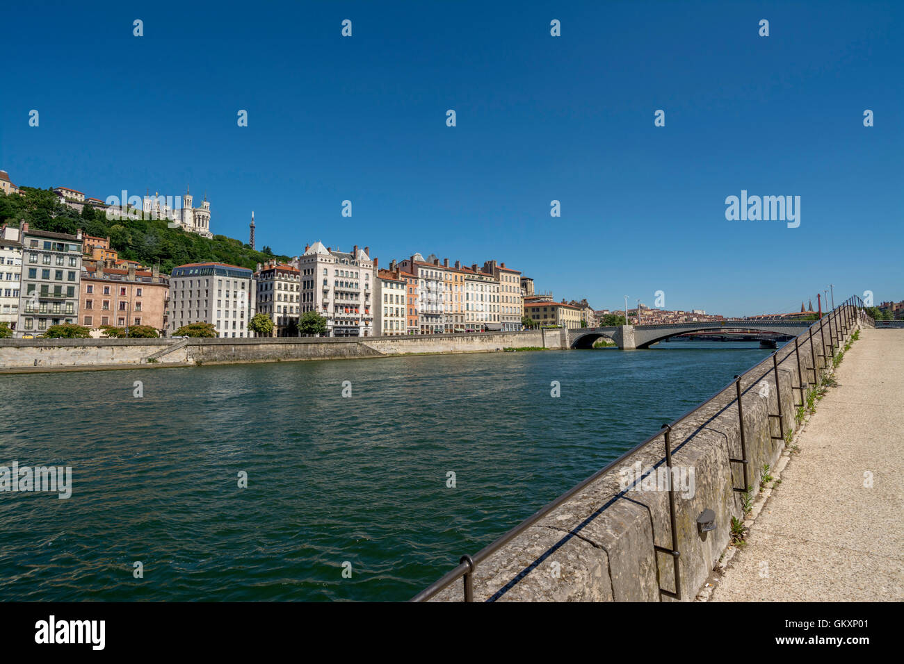 Lyon, rhone river hi-res stock photography and images - Alamy