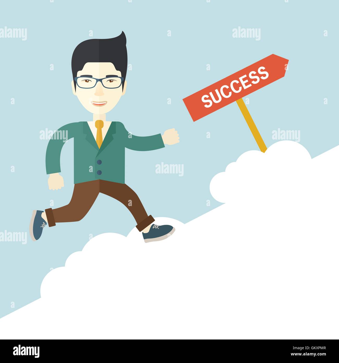 Succeed successful Stock Vector Images - Alamy
