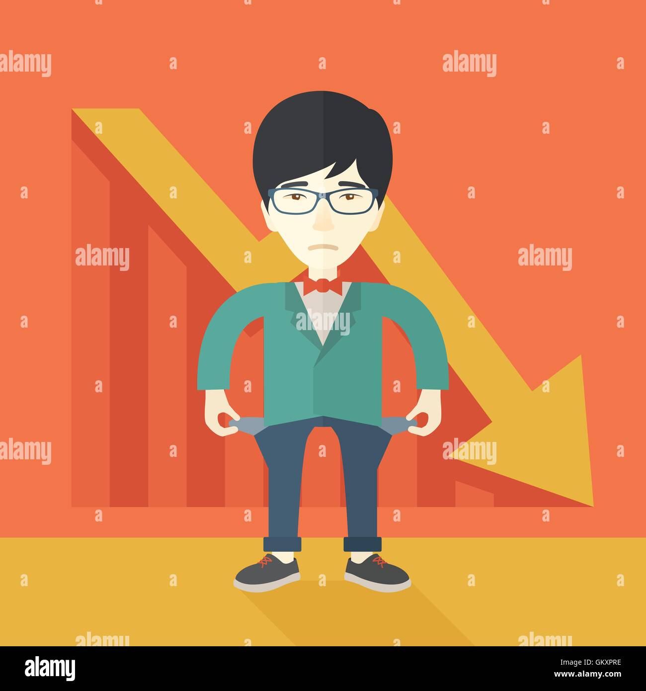 Decline of business Stock Vector Images - Alamy