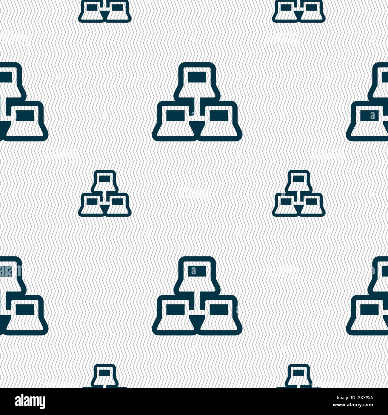 local area network icon sign. Seamless pattern with geometric texture. Vector Stock Vector Image ...