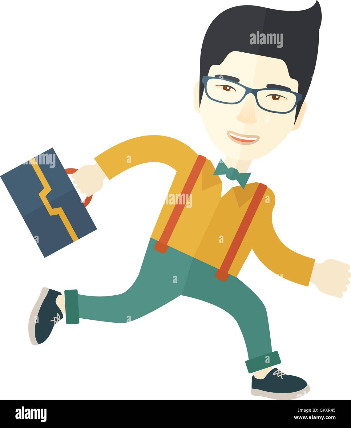 Worker success Stock Vector Images - Alamy