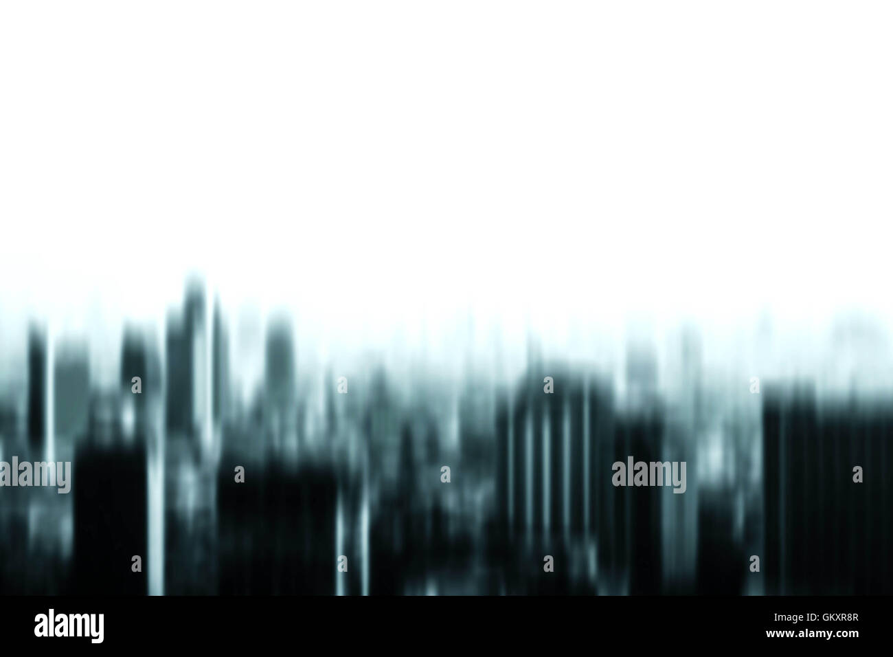 buildings in the city with a blurred image Stock Photo - Alamy