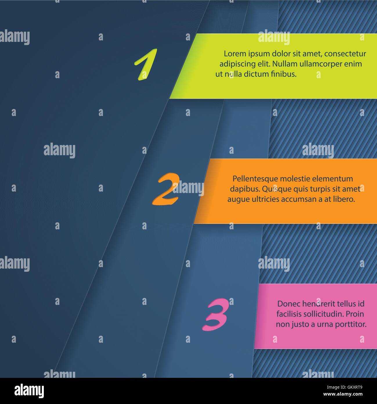 Infographic design with bright color labels Stock Vector Image & Art ...