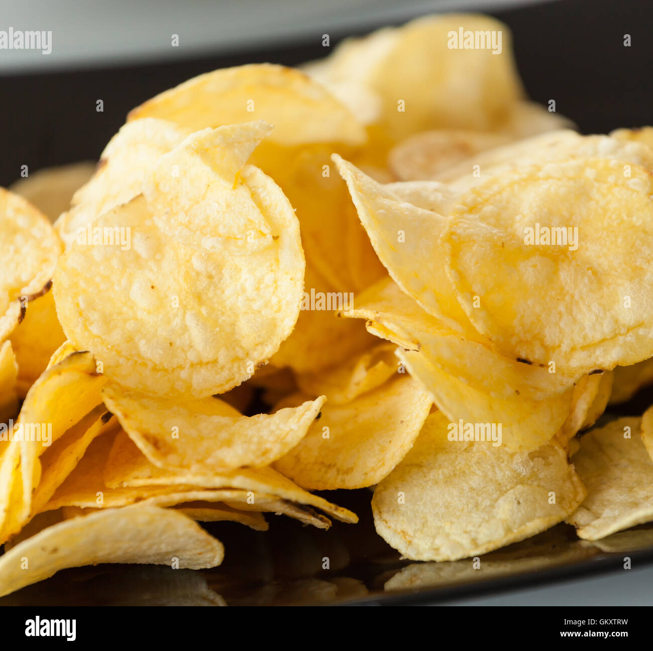 Plate of chips hi-res stock photography and images - Alamy