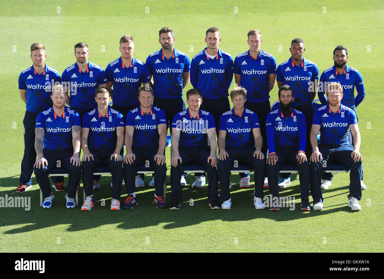 England One Day Squad before a nets session at the Ageas Bowl ...