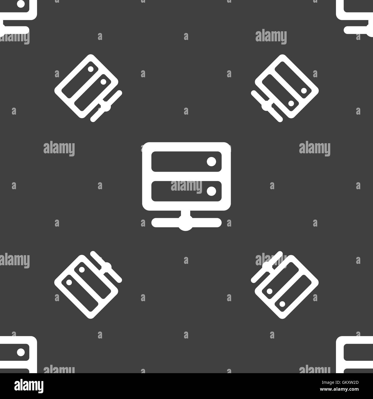 Server icon Black and White Stock Photos & Images - Alamy