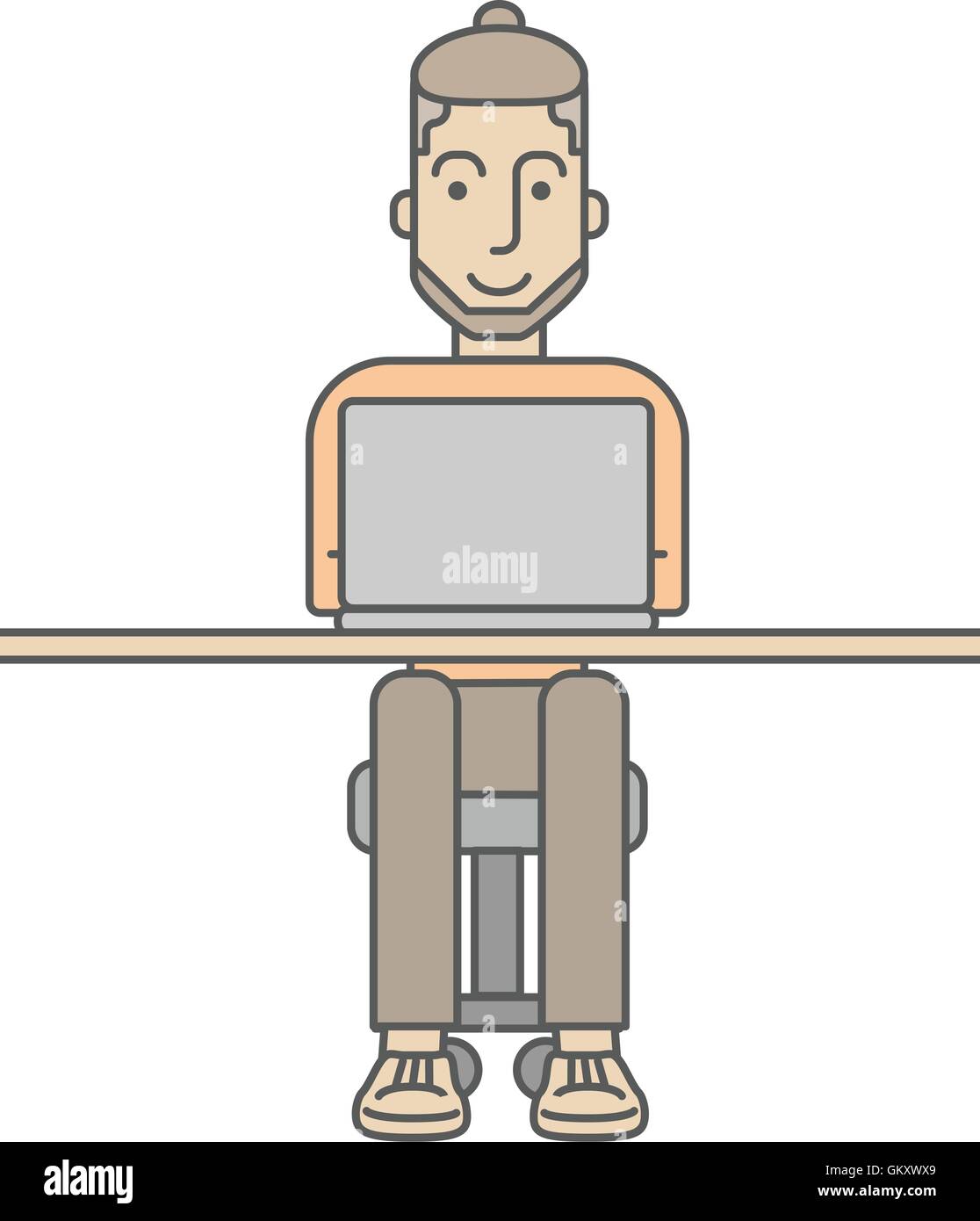 Hard men business Stock Vector Images - Alamy