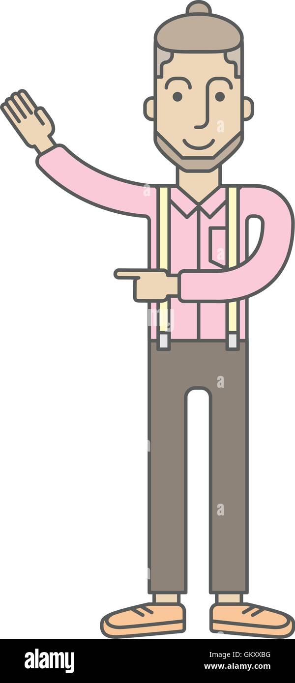 One person positive Stock Vector Images - Alamy