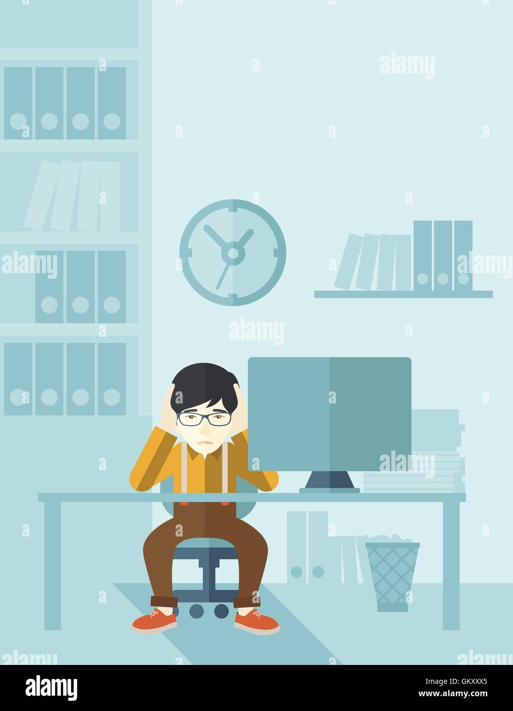 Problem ethnicity Stock Vector Images - Alamy