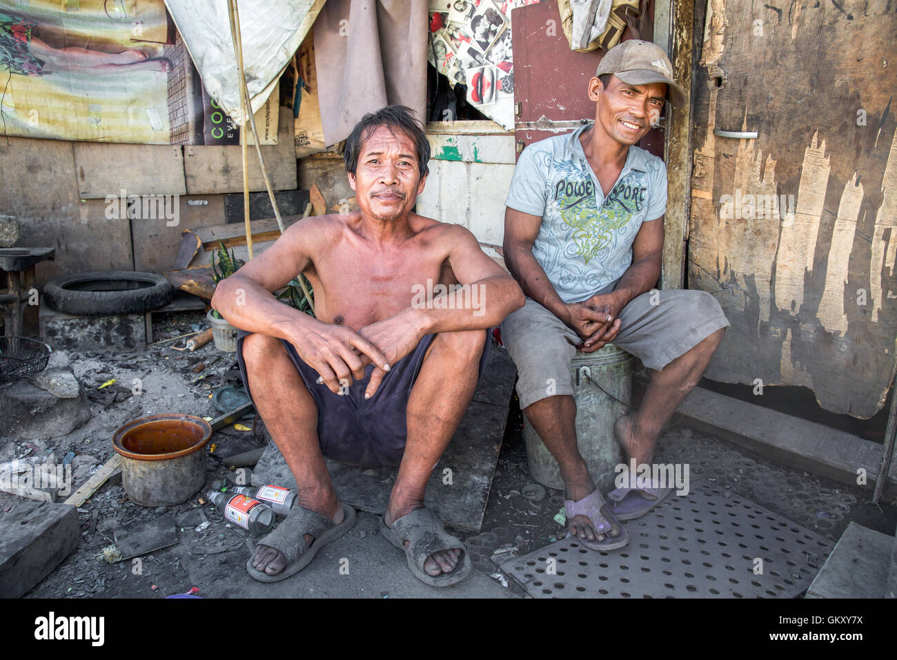 People of the Dump Site on the island of Cebu in the Philippines Stock ...