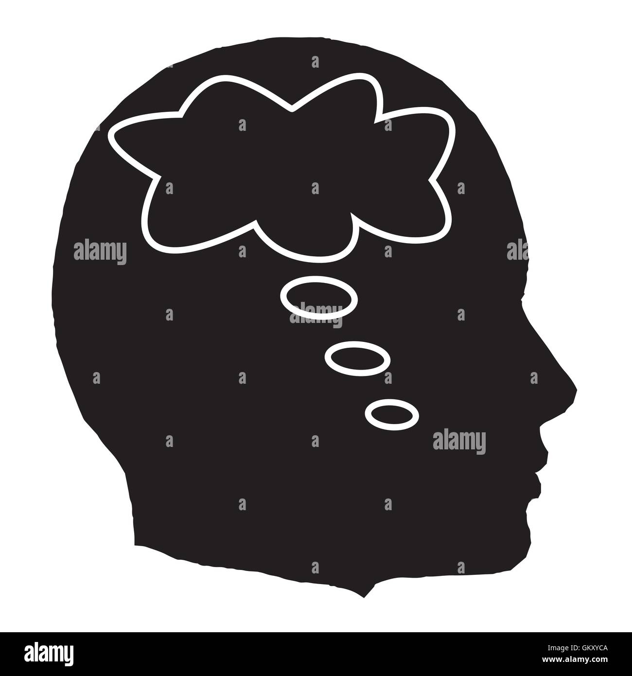Solve thoughts Stock Vector Images - Alamy