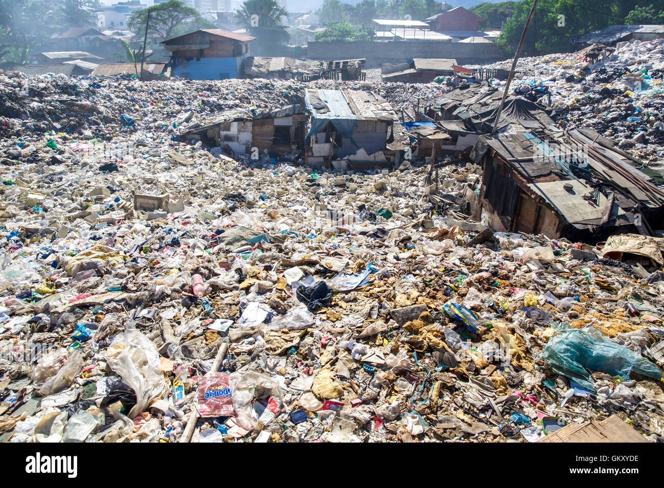 Dump Site on the island of Cebu in the Philippines Stock Photo - Alamy
