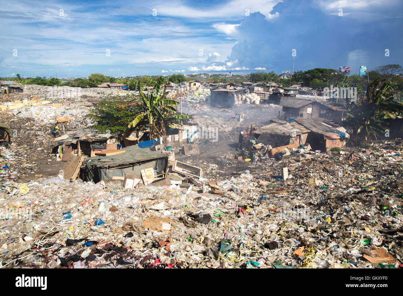 Dump Site on the island of Cebu in the Philippines Stock Photo - Alamy
