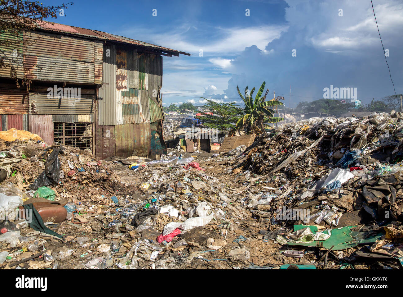 Dump Site on the island of Cebu in the Philippines Stock Photo - Alamy