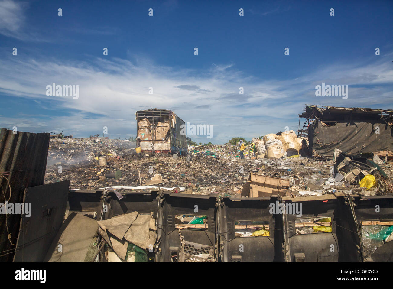Dump Site on the island of Cebu in the Philippines Stock Photo - Alamy