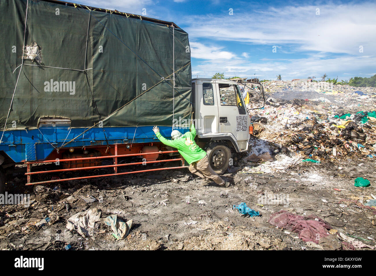 People of the Dump Site on the island of Cebu in the Philippines Stock ...