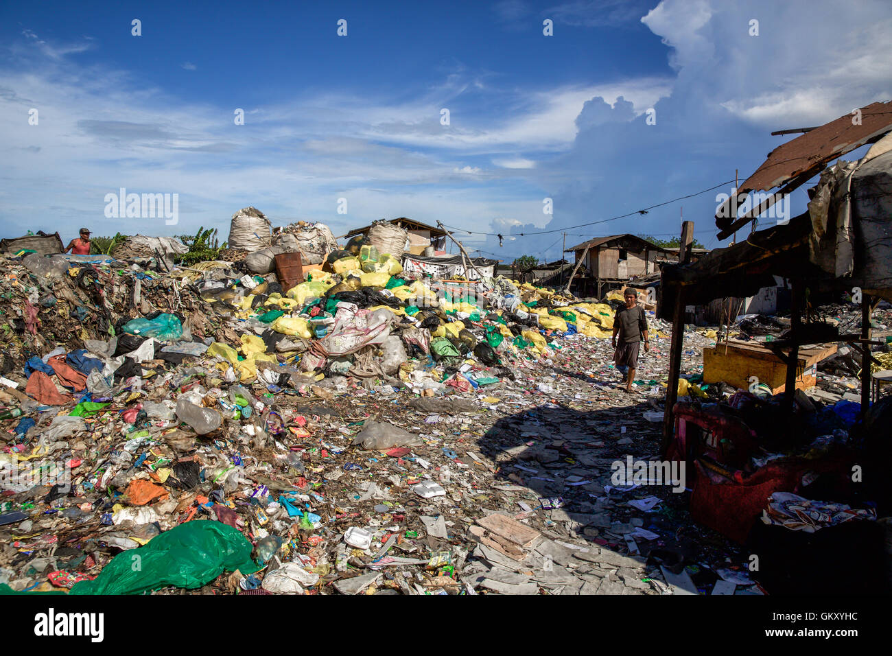 People of the Dump Site on the island of Cebu in the Philippines Stock ...