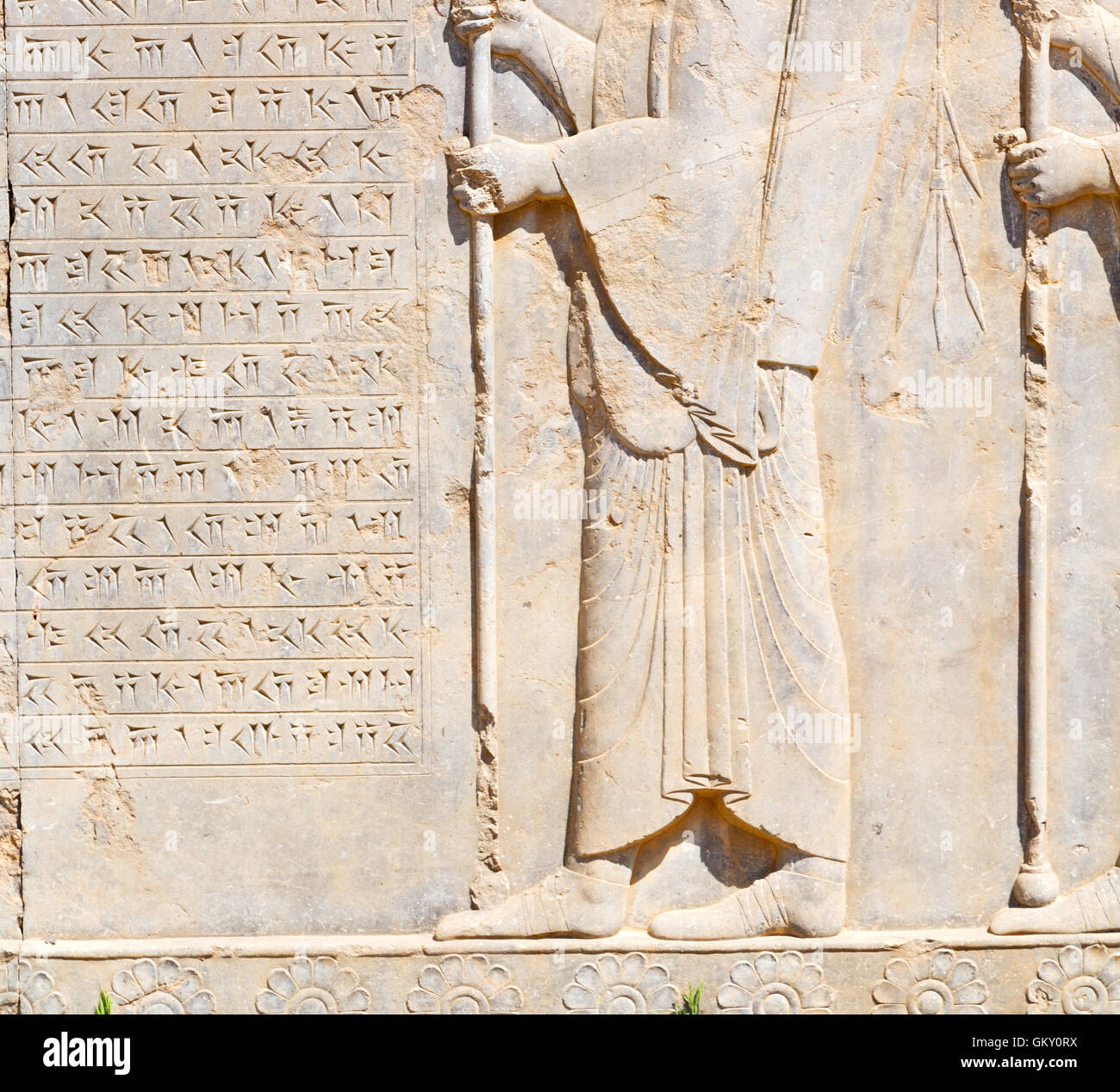 in iran persepolis the old ruins historical destination monuments and ...