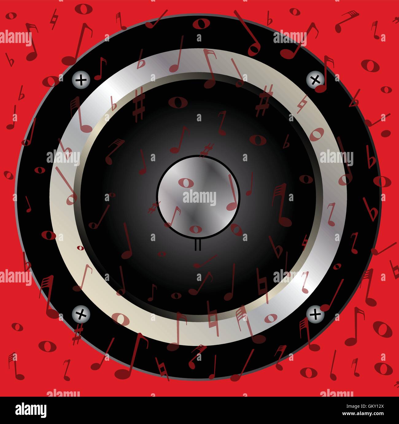 Love music notes Stock Vector Images - Alamy