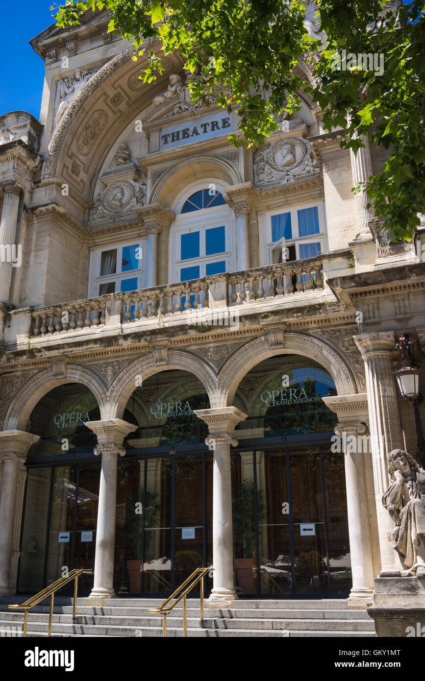 The avignon opera house hi-res stock photography and images - Alamy