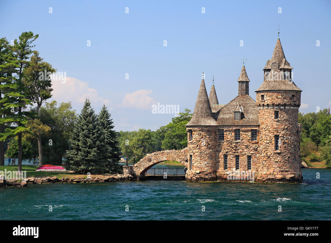 Power House, Boldt Castle, Thousand Islands Stock Photo - Alamy