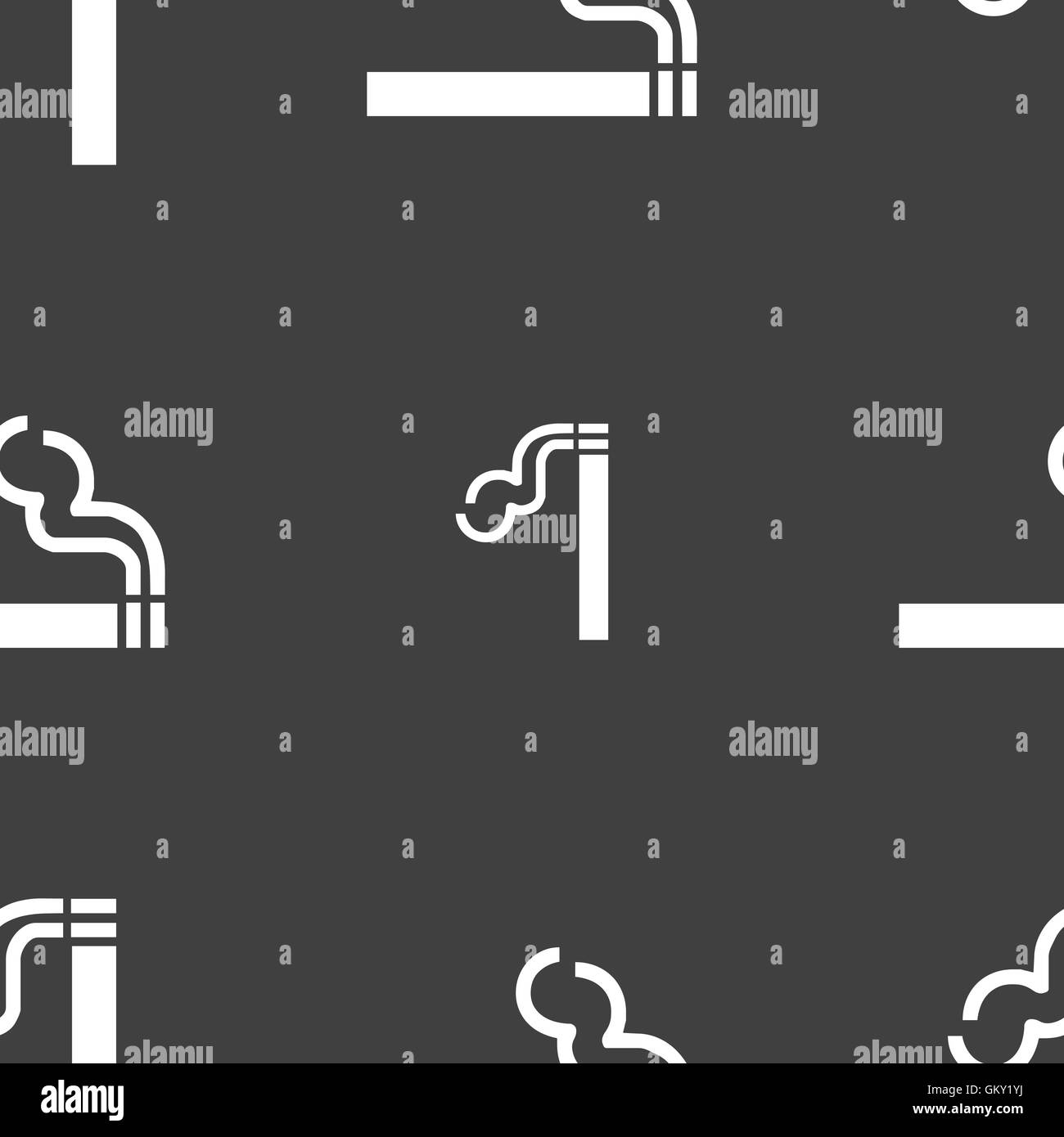 A group of smokers Stock Vector Images - Alamy