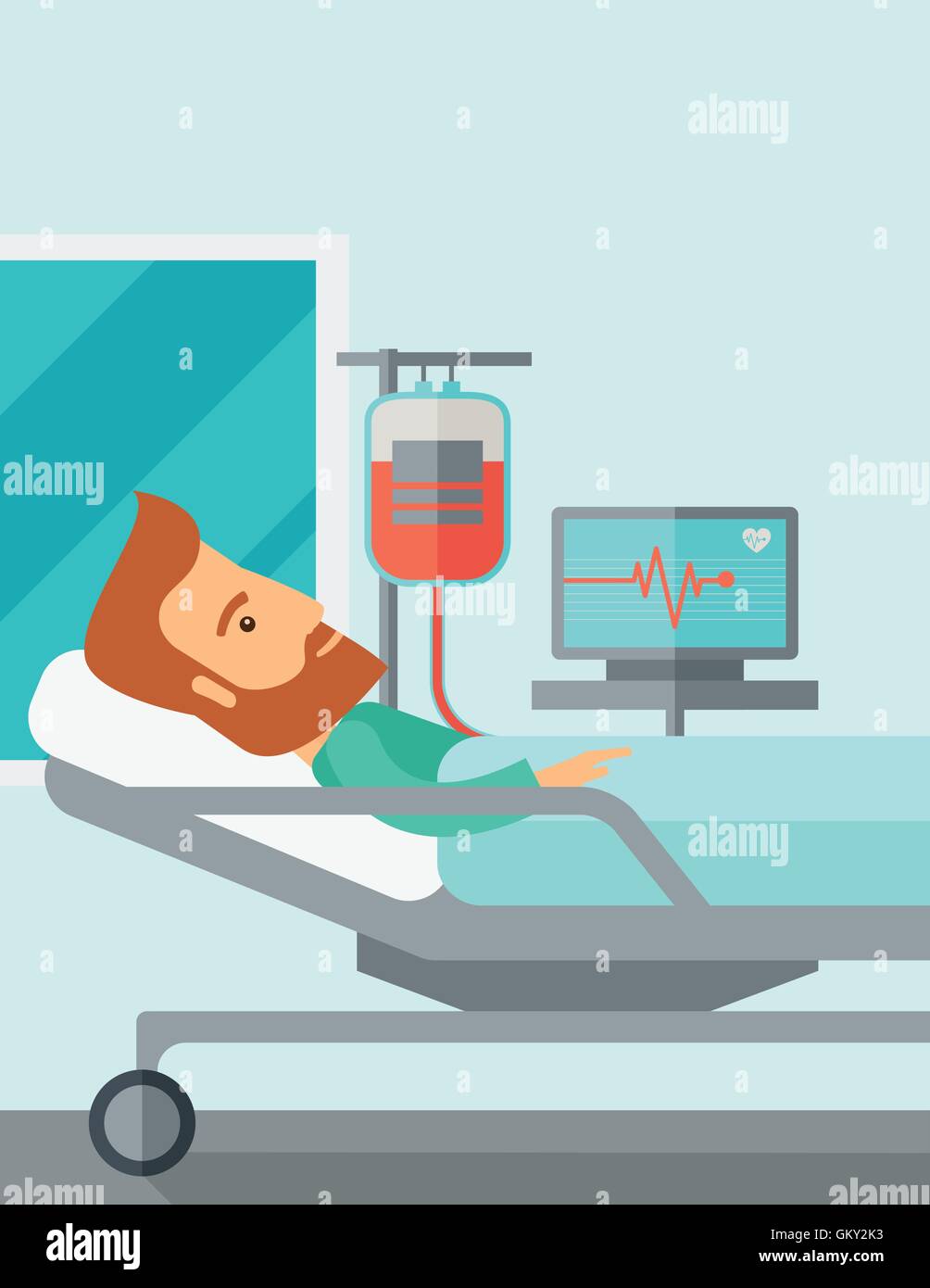 Patient confined bed in hi-res stock photography and images - Alamy