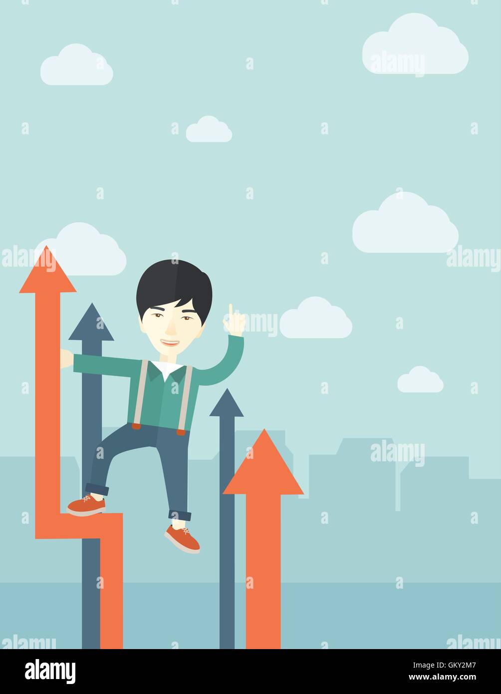 Asian market high up Stock Vector Images - Alamy