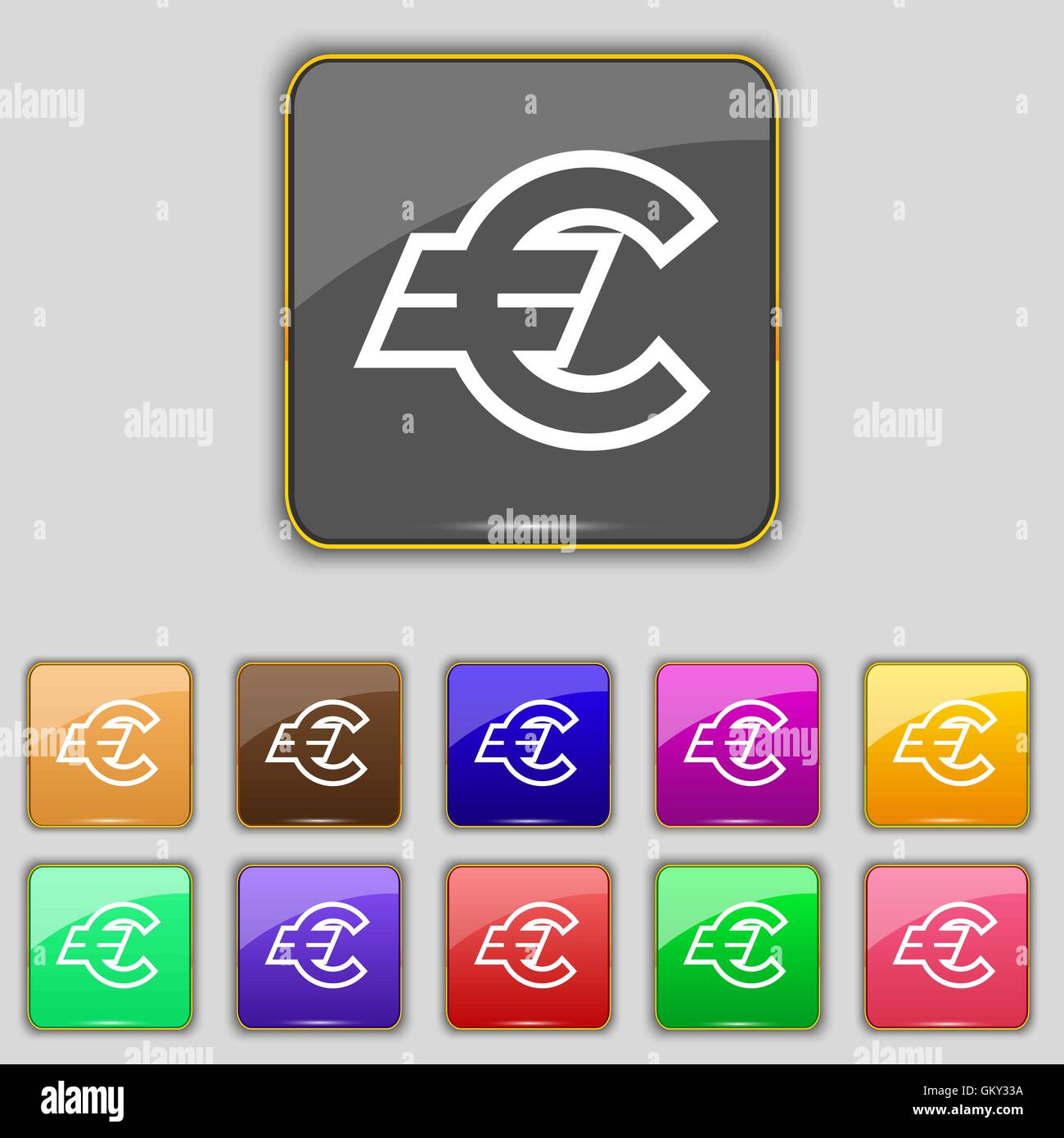 Eur business logo Stock Vector Images - Alamy