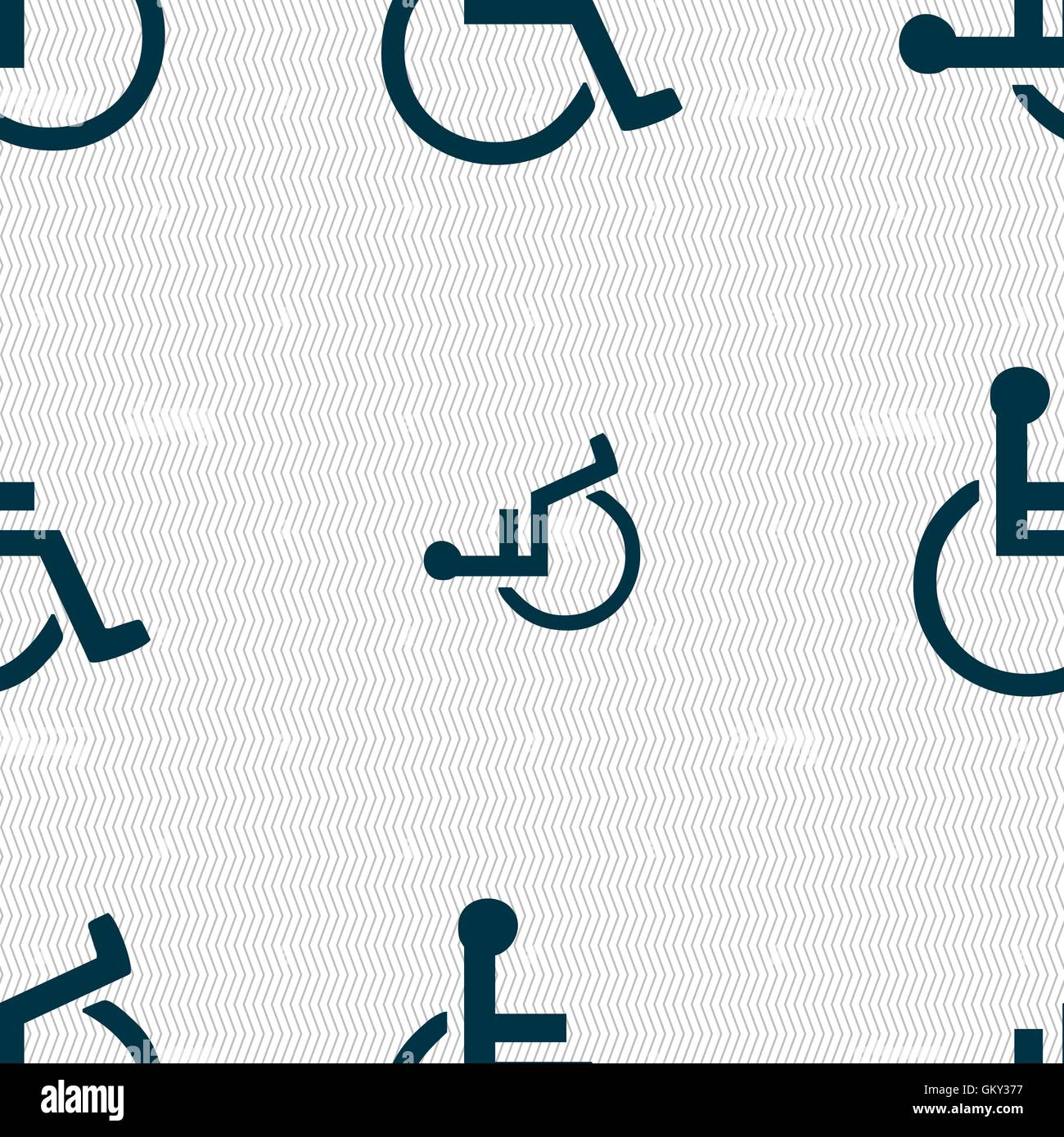 Car disability sign Stock Vector Images - Alamy
