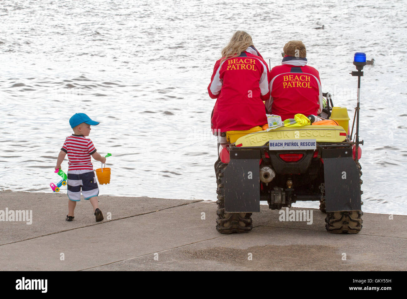 rnli lifeguard sea save rescue rescuer emergency drown drowning water ...