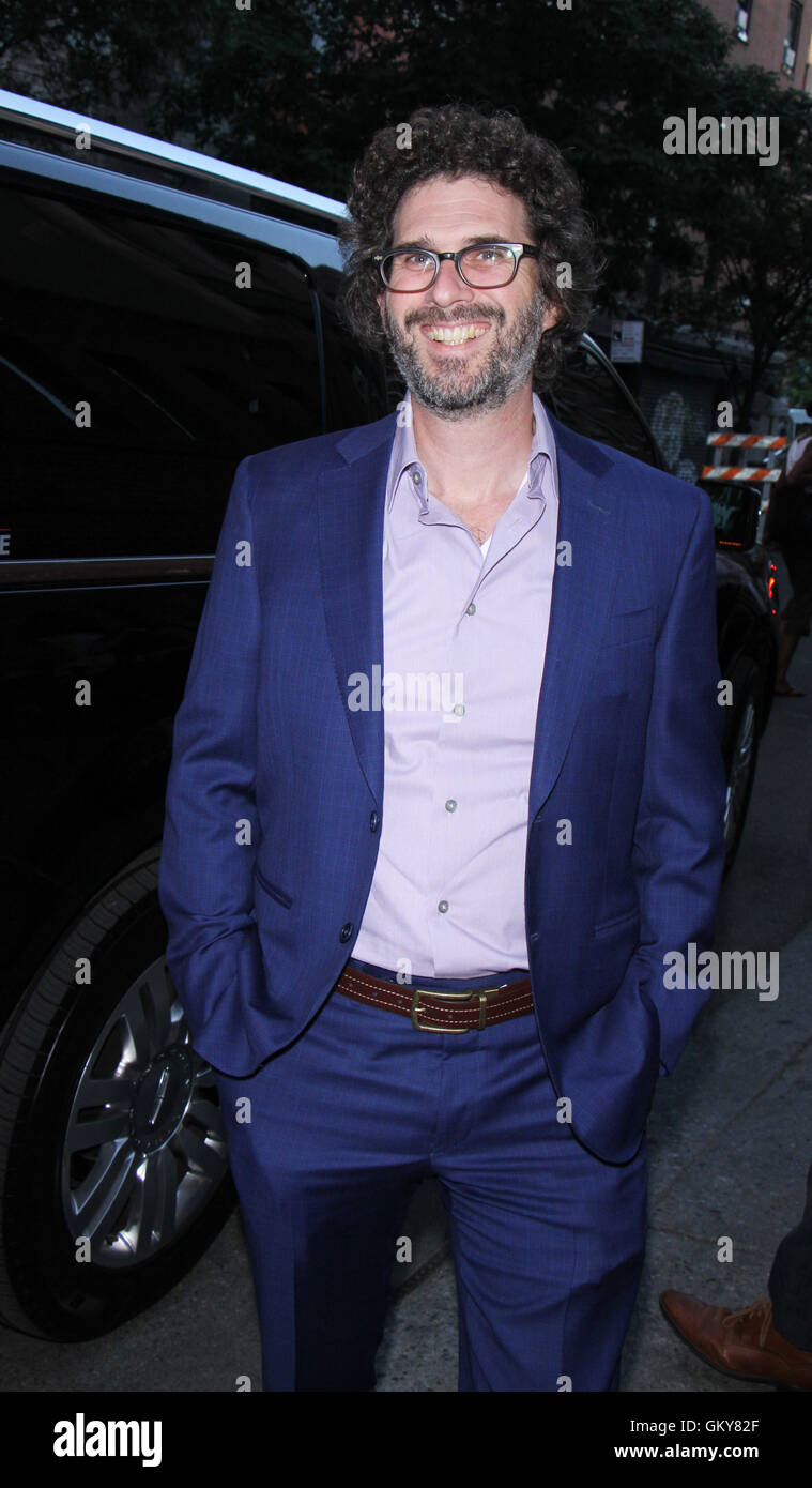 New York, USA. 23rd August, 2016. Joshua Marston at Amazon Studio & IFC ...