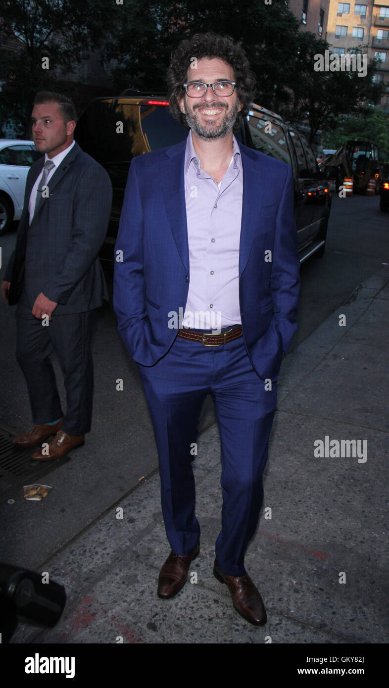 New York, USA. 23rd August, 2016. Joshua Marston at Amazon Studio & IFC ...