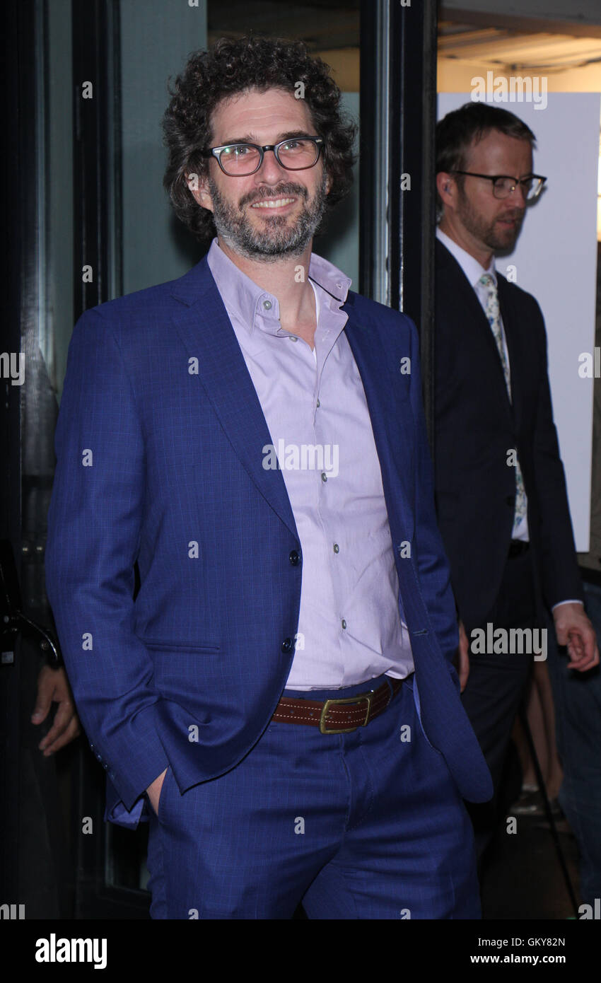 New York, USA. 23rd August, 2016. Joshua Marston at Amazon Studio & IFC ...