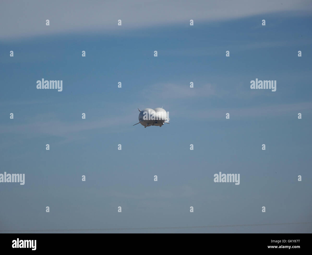 Bedfordshire, UK. 24th August, 2016, The Hybrid Air Vehicles (HAV ...